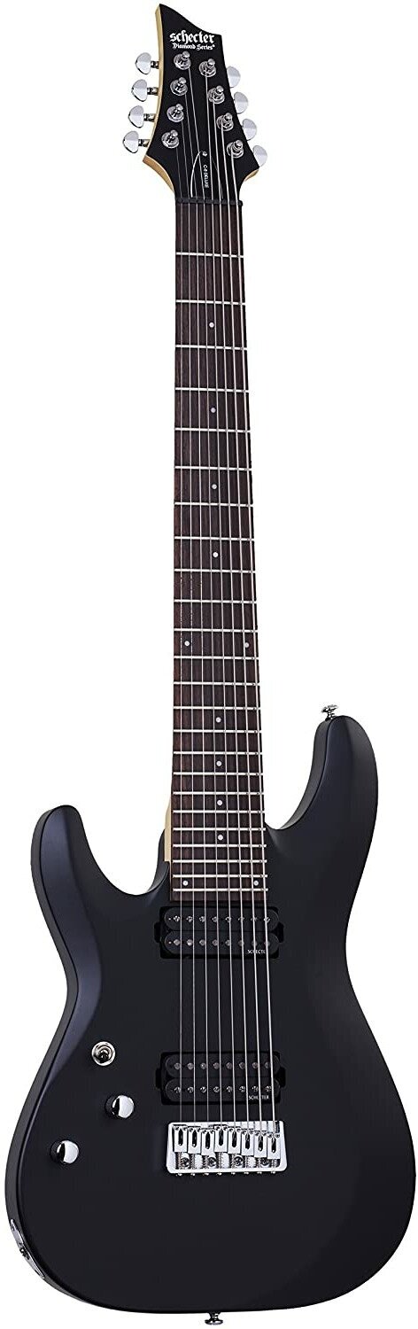 Гитара леворукая SCHECTER C-8 Deluxe L/H SBK