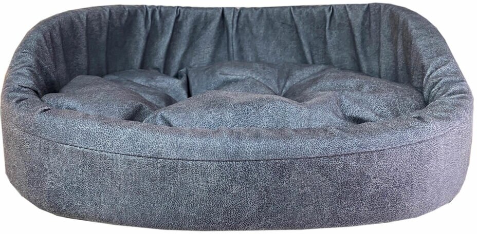 HOMEPET Leather диванчик 57 х 45 х 17 см, Пыльно-голубой