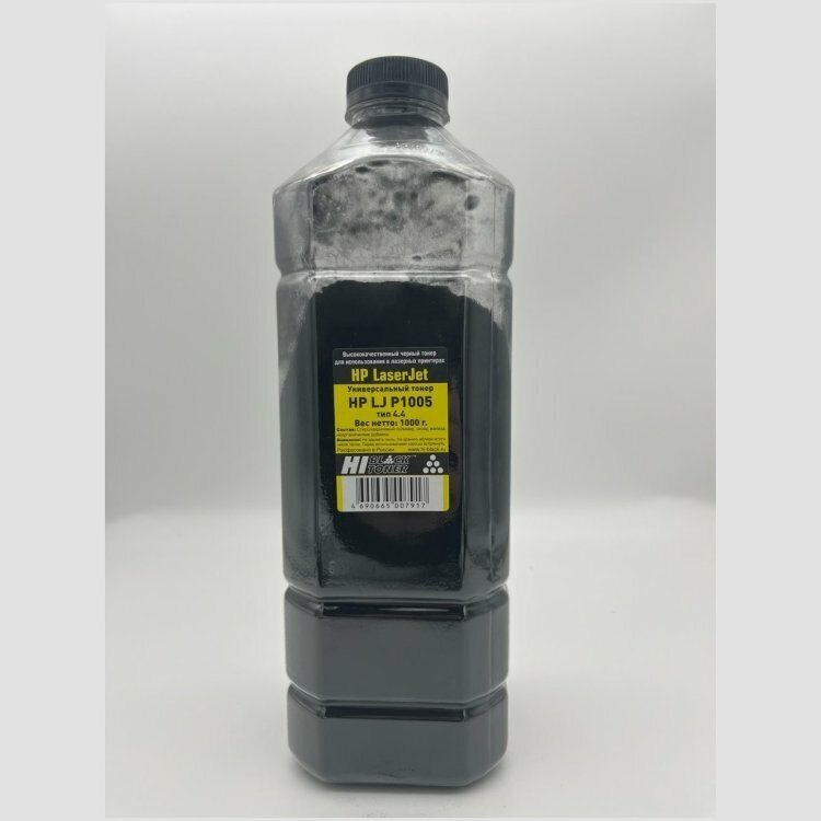 Тонер HP LJ универсальный P1005, P1006, P1008, P1505, 1522, P1120 (Hi-Black) тип 4.4, 1 кг, канистра