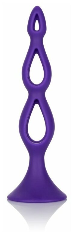 Полая анальная елочка Silicone Triple Probe