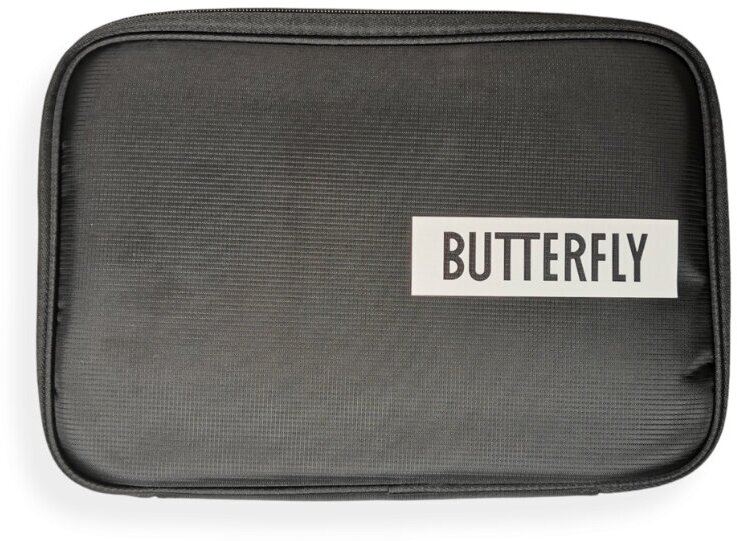 Чехол для ракеток одинарный Butterfly Logo 2019 Black полиэстер