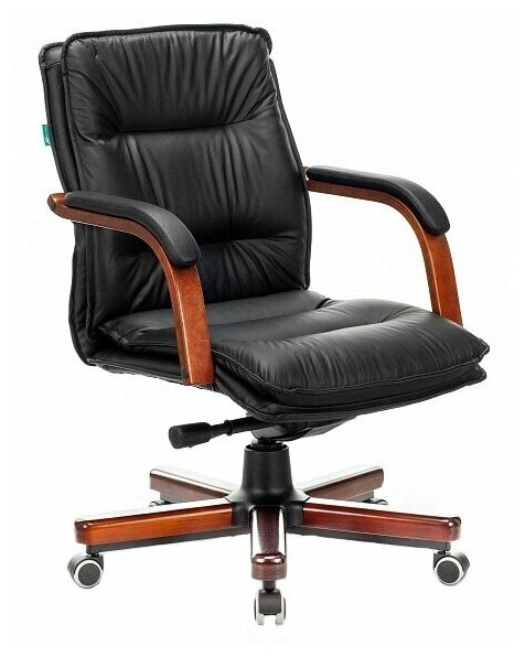 Кресло игровое Бюрократ T-9927WALNUT-LOW, black