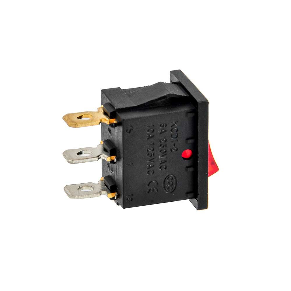 Выключатель NORD YADA ON-OFF MINI красный 15A 12V 905441