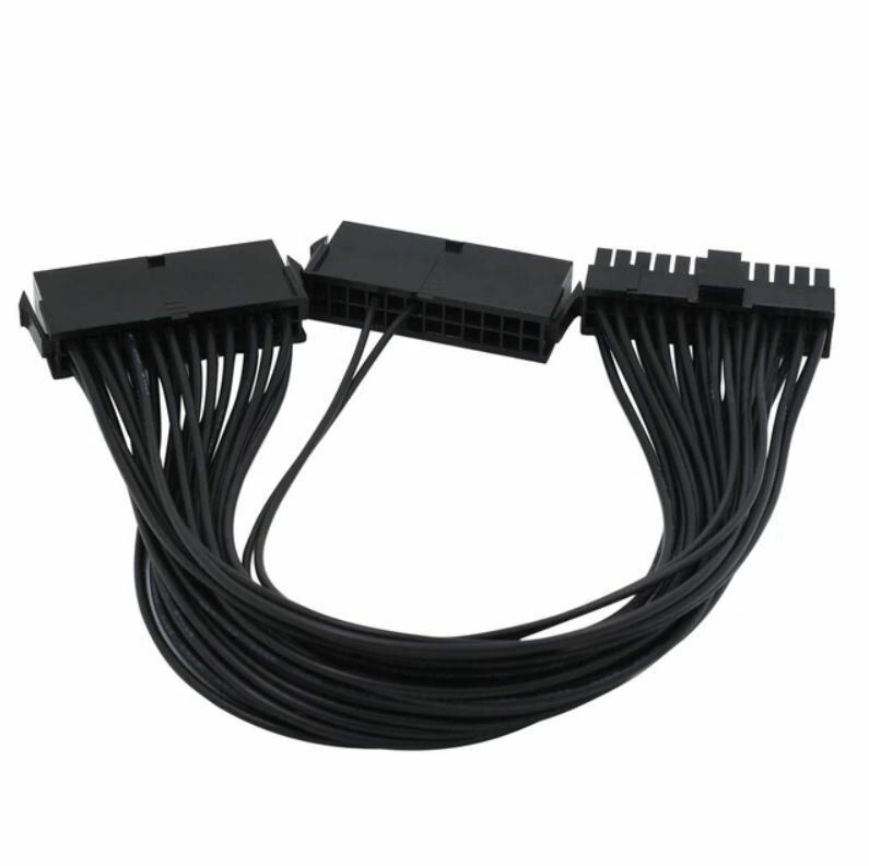 Удлинитель ATX 24pin с синхронизатором для второго блока питания