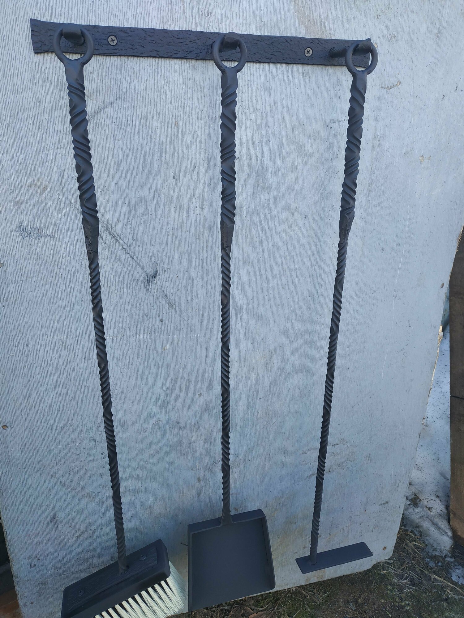 Кочерга совок метёлка настенное крепление