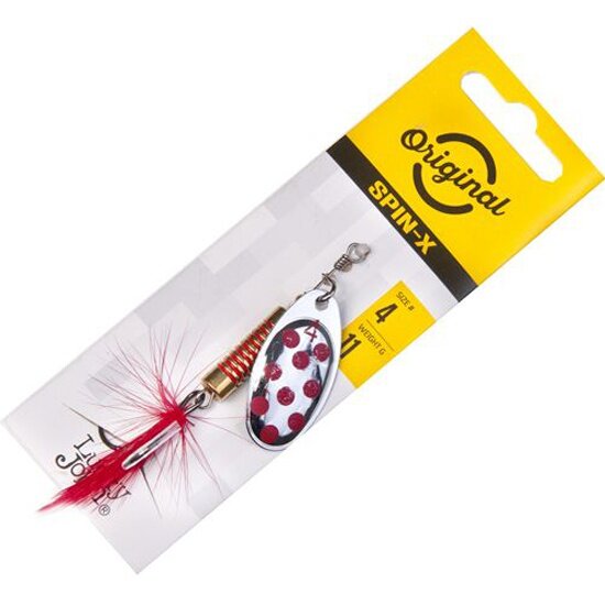 Блесна вертушка Lucky John SPIN X ROUND 04 11,0г SR
