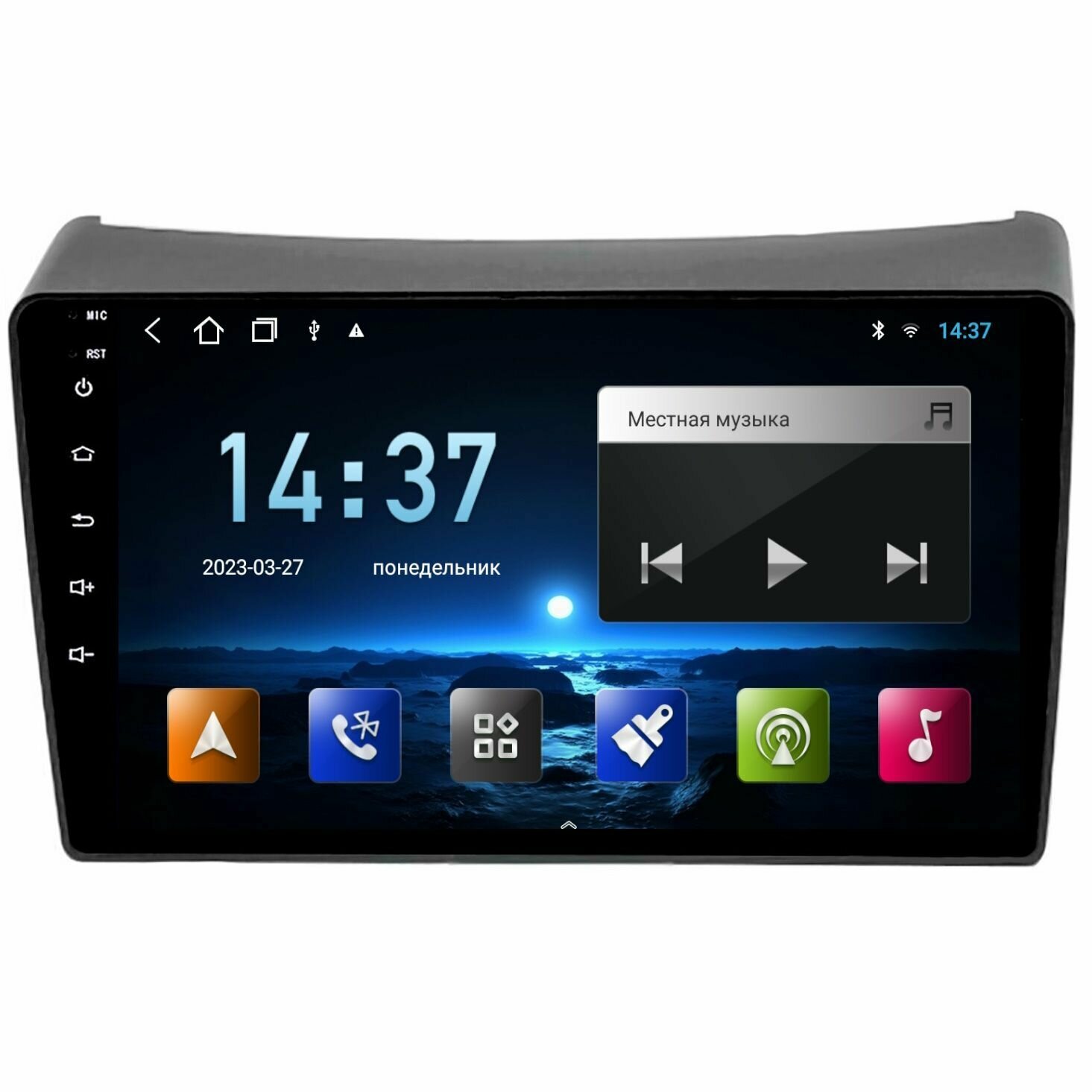 Магнитола Epic 9270 Hyundai H1 II 2007-2014, Grand Starex I 2007-2015 - Android 12 - IPS экран - DSP