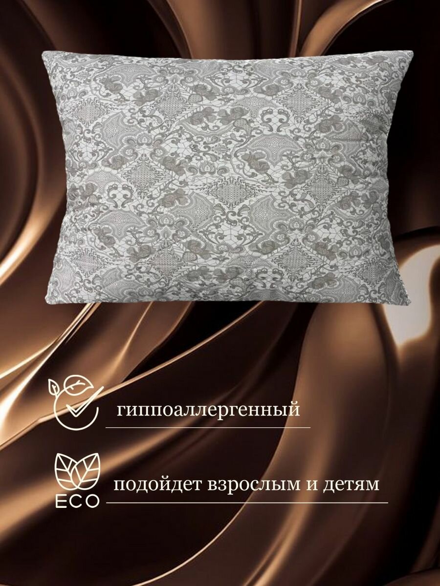 KerimoV Group подушка, гипоаллергенная, 50x70 см, силиконизированное волокно — фото 1