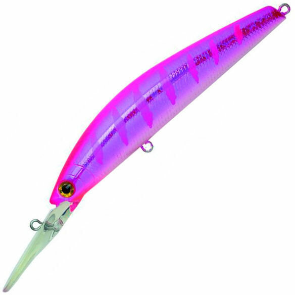 Воблер Bassday Sugar Minnow SG 90F FL-339 Full Pink Zebra GB