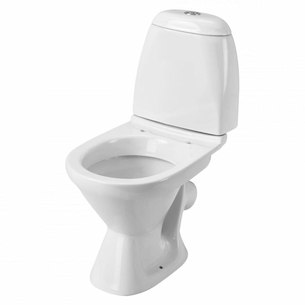 Унитаз-компакт Santek "Римини" эконом: 1-реж полипроп 00052982 1WH111758, бежевый