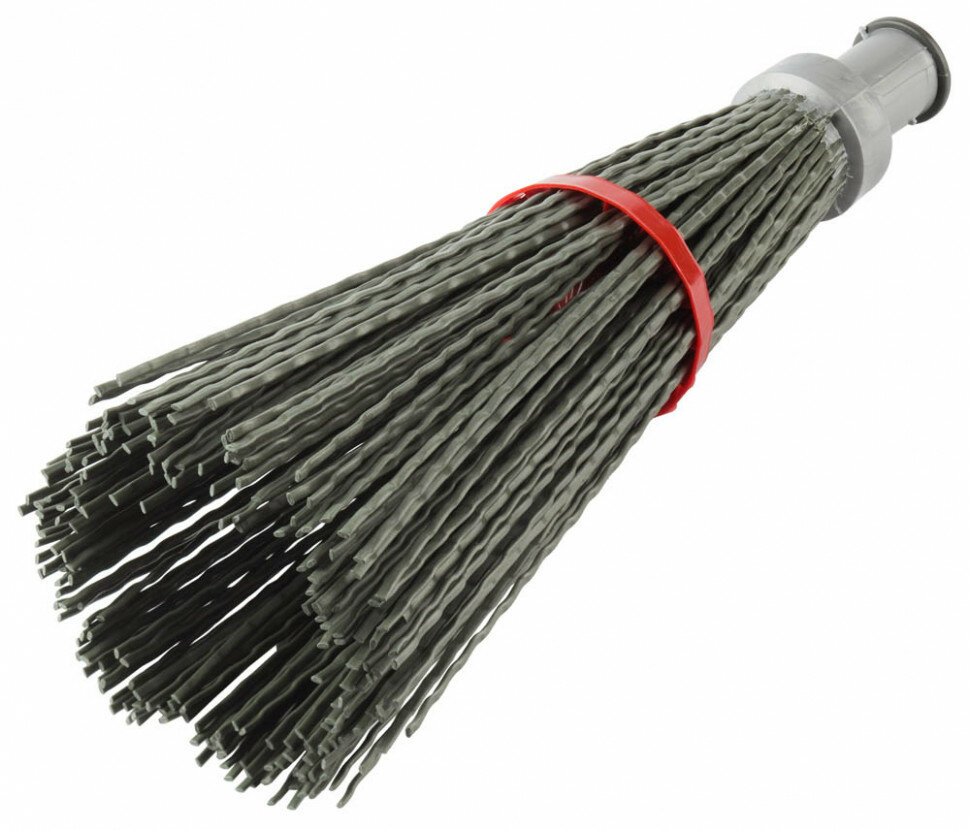 RUSSIA Метла синтетическая круглая, усиленная, ( 39223 )