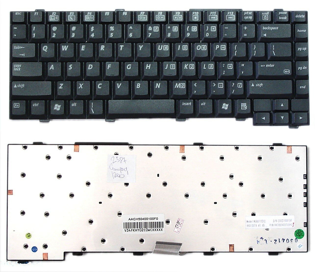 Клавиатура для HP Compaq Presario 1525AP черная