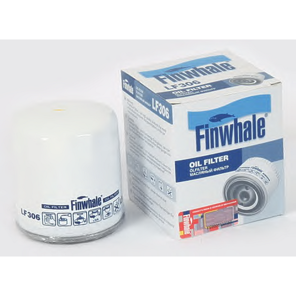 FINWHALE LF306 (1250507) фильтр масляный 1.8-2.0l focus(04-11), c-max, mondeo(05-14), mazda3(03-), mazda5(05-12), mazda6(02-), cx-5 (12-)