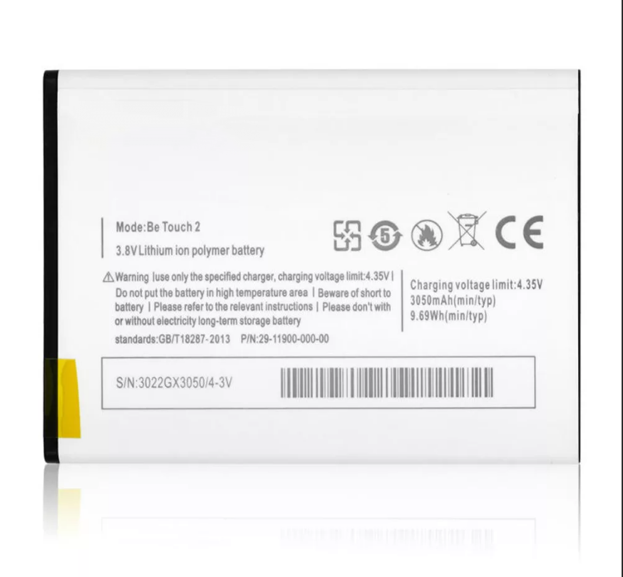 Аккумуляторная батарея MyPads model 3019 3000 mah на телефон Ulefone Be Pro