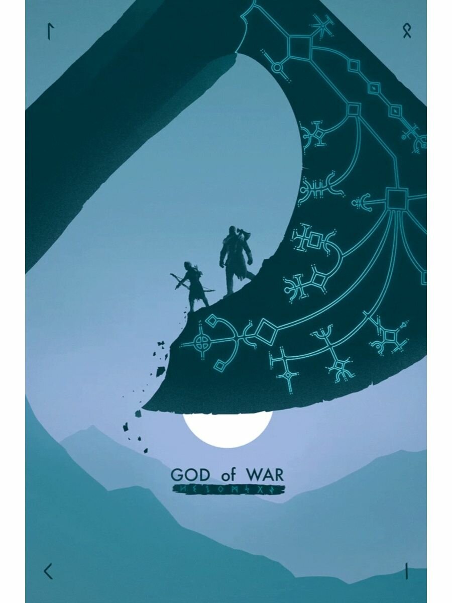 Постер "GodOfWar. Рагнарок"