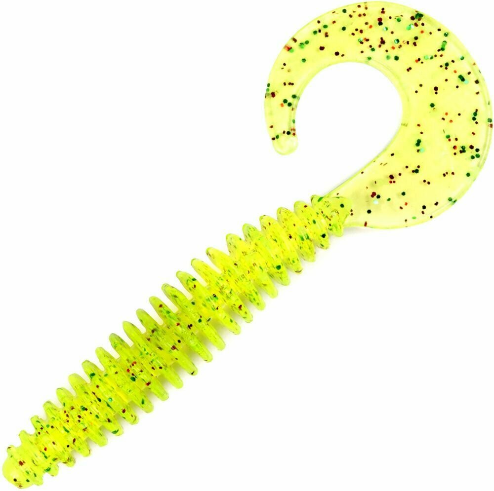 Мягкие приманки LJ ProSeries ULTRAWORM CURLY 2.0" # S15 (9шт)