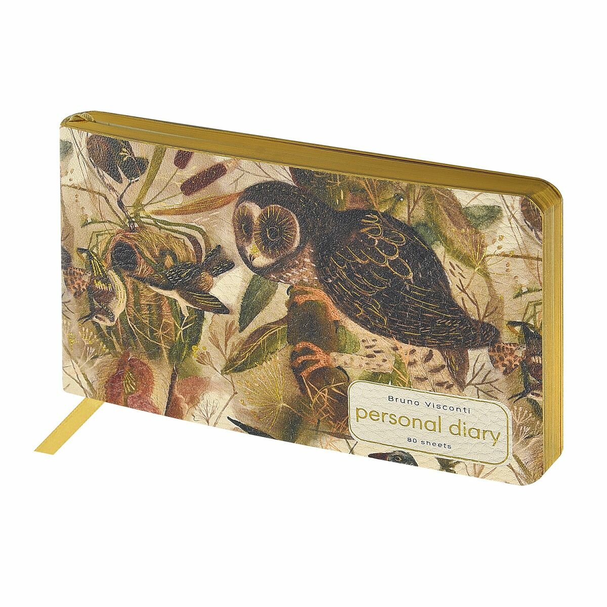 Еженедельник BrunoVisconti "Fauna Птицы" недатированный 142*84мм 80 листов