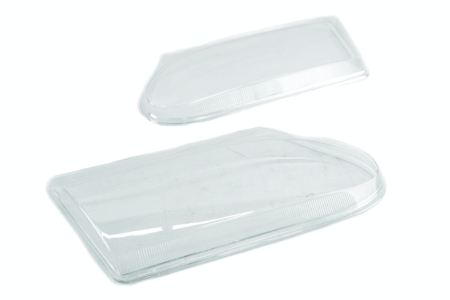 Гладкие стекла фар (пластик) для ВАЗ 2113, 2114, 2115