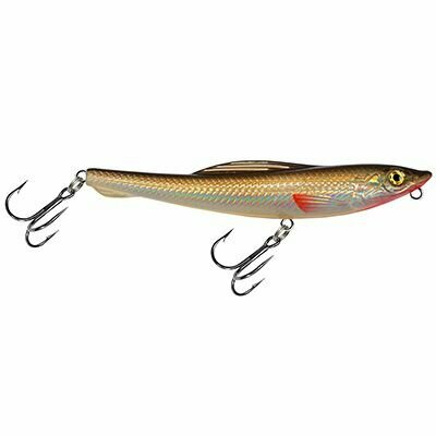 Воблер для рыбалки AQUA CRAZY DOG Sinking 100mm, цвет 018 (карась), 1 штука