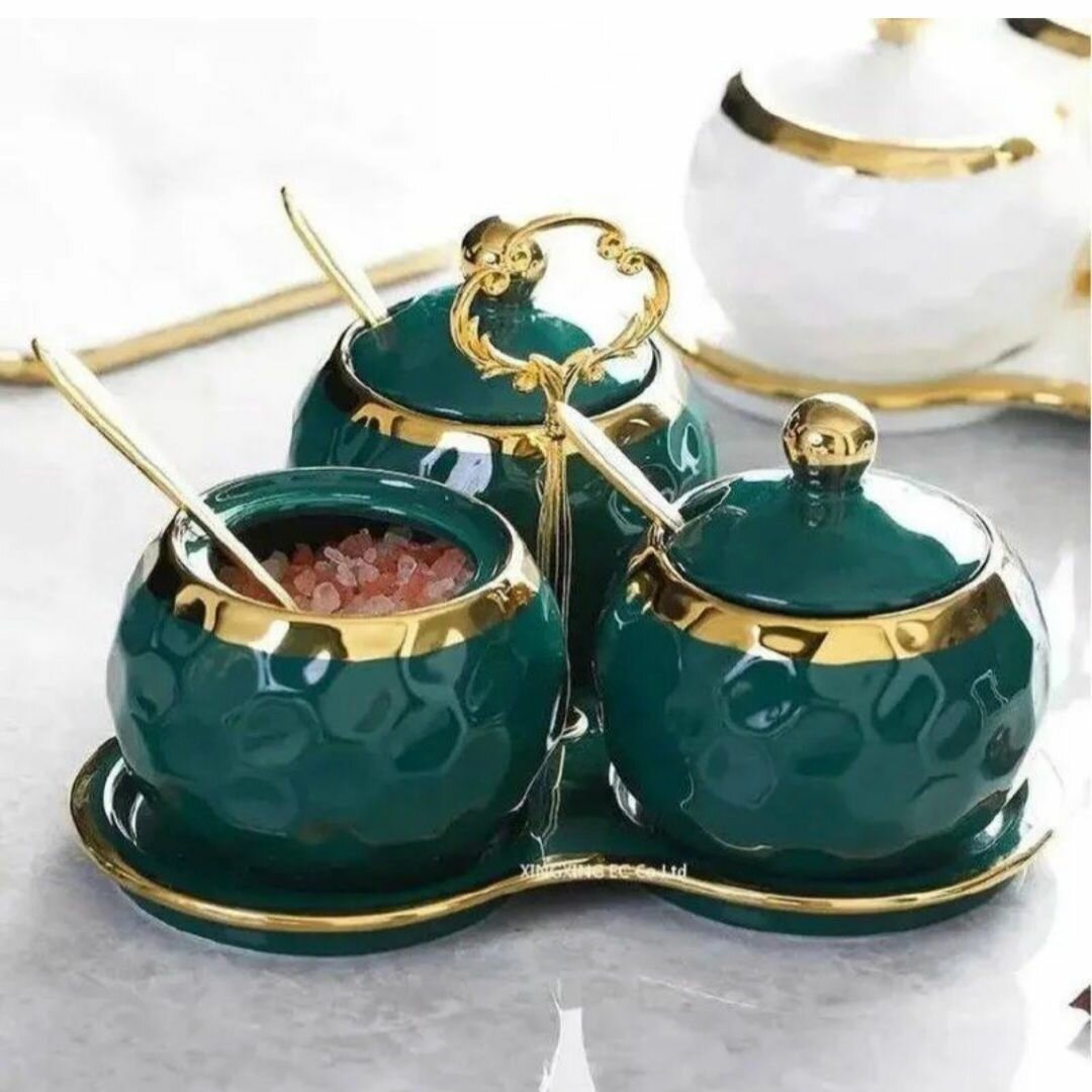 Креманка "банки для сыпучих продуктов круглые на подставке", диаметр 9 см, 10 шт