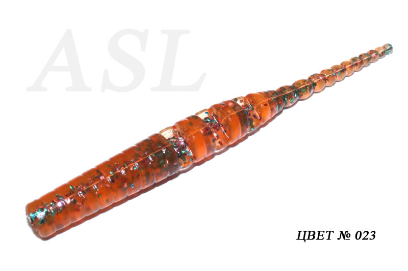 Силиконовая приманка ASL "Джава" цвет №023, L- 5см (2"), 12шт/уп