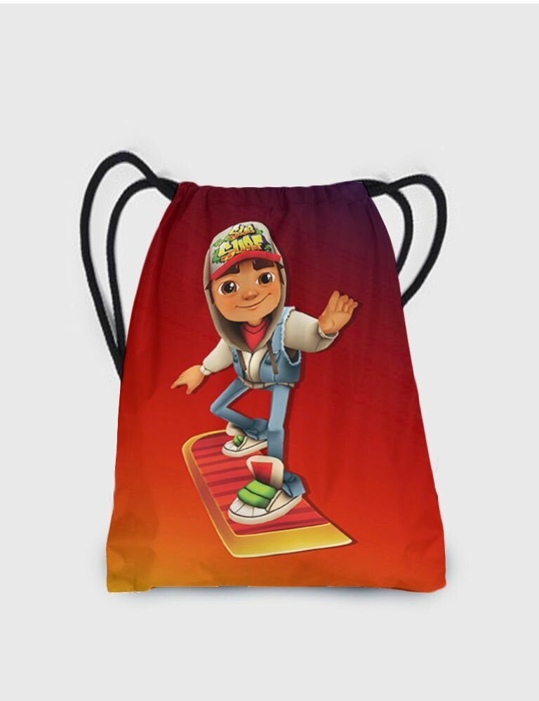 Мешок - сумка для обуви Subway Surfers - Сабвей Серф