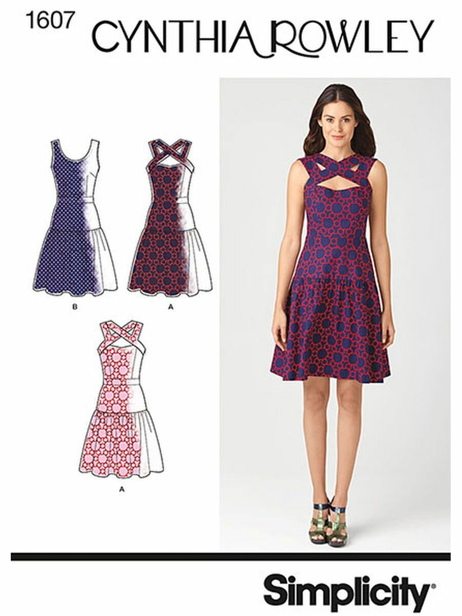 Выкройка Simplicity Платье