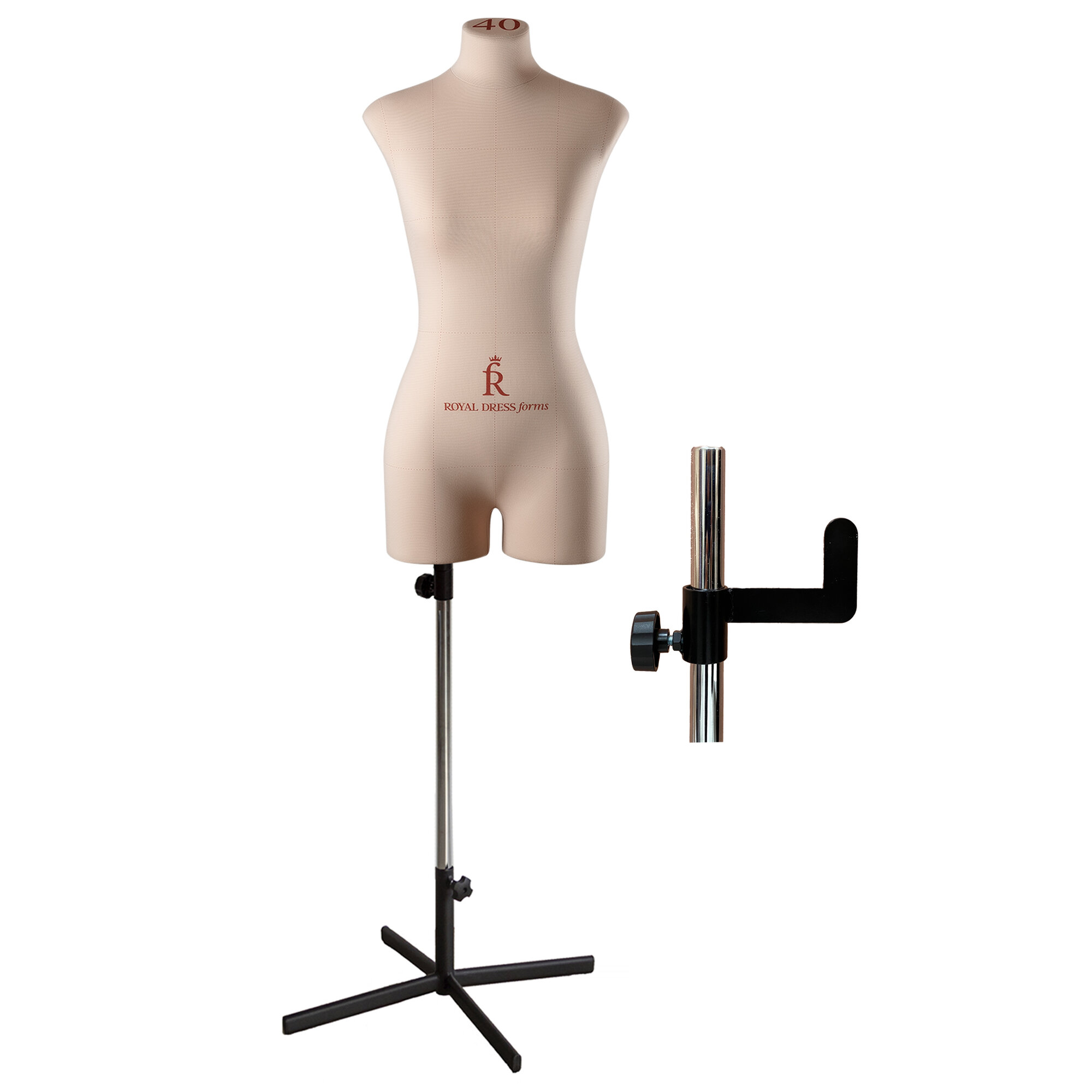 Манекен портновский Виктория Премиум Royal Dress forms, тип фигуры Груша, размер 44