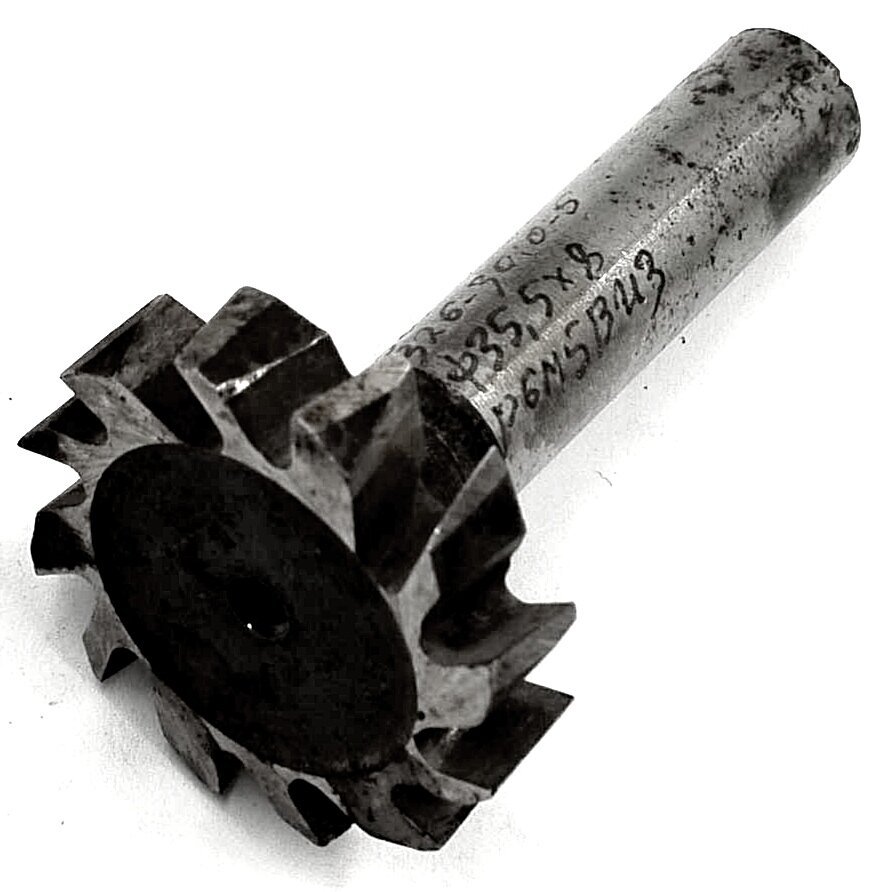 Фреза для пазов сегментных шпонок 35,5х8 ПШ Р6М5