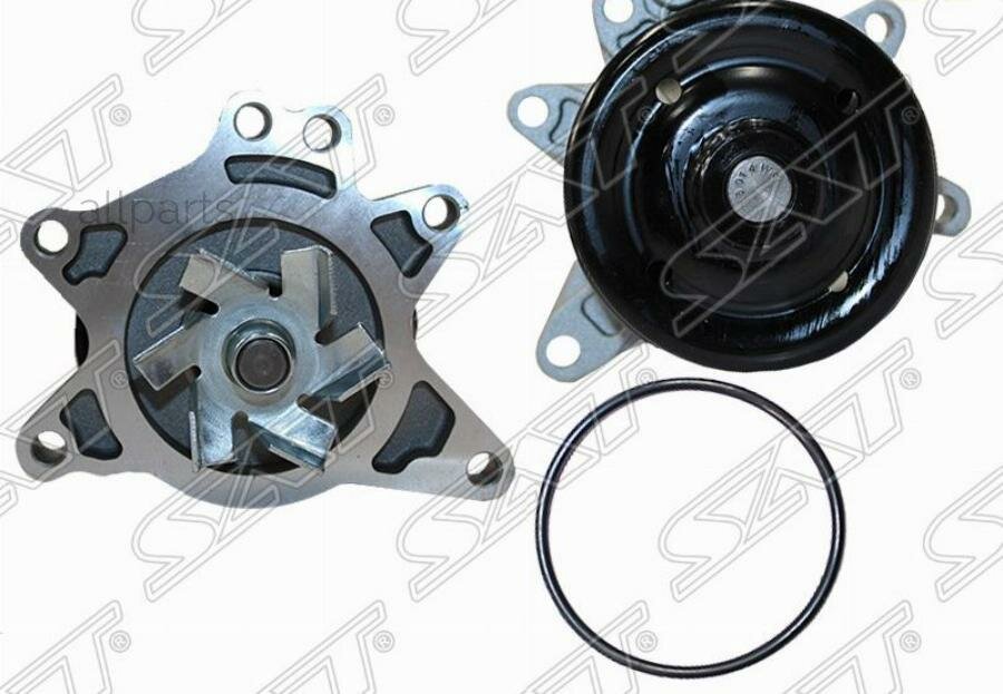 SAT ST-T148 Насос водяного охлаждения Toyota Allion (T240) 01-07 / Avensis 00-08 1ZZFE;3ZZFE;4ZZFE