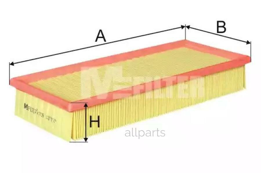 M-FILTER K709 Фильтр воздушный