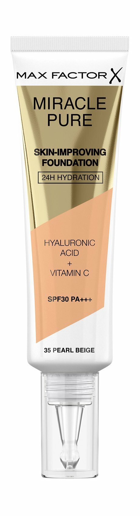 Max Factor Miracle Pure Skin-Improving SPF 30 Тональный крем 35 Pearl Beige 35 мл/гр