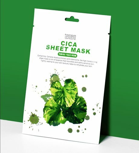 Tenzero Cica Sheet Mask — фото 1
