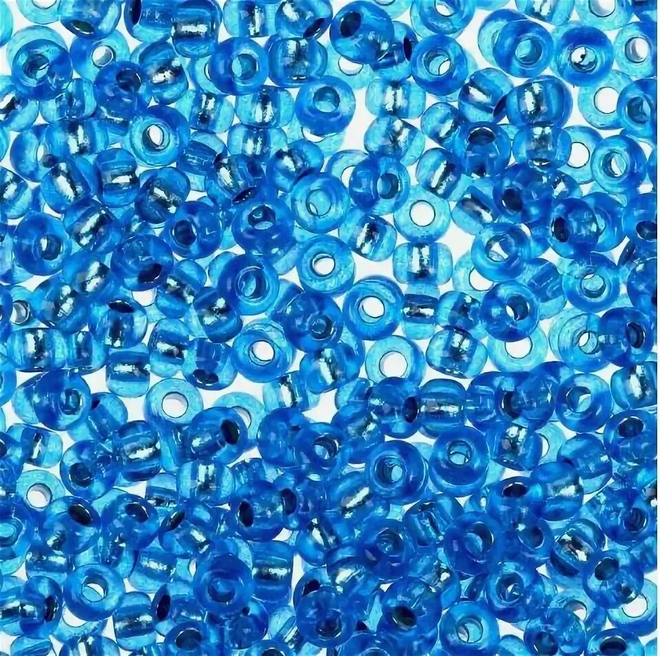 Бисер Preciosa 08236 синий 10/0 вес 5 гр