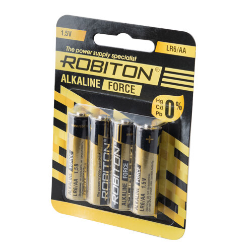 Элемент питания ROBITON FORCE LR6 BL4
