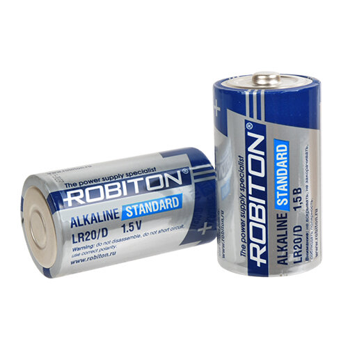 Элемент питания ROBITON STANDARD LR20 BULK80