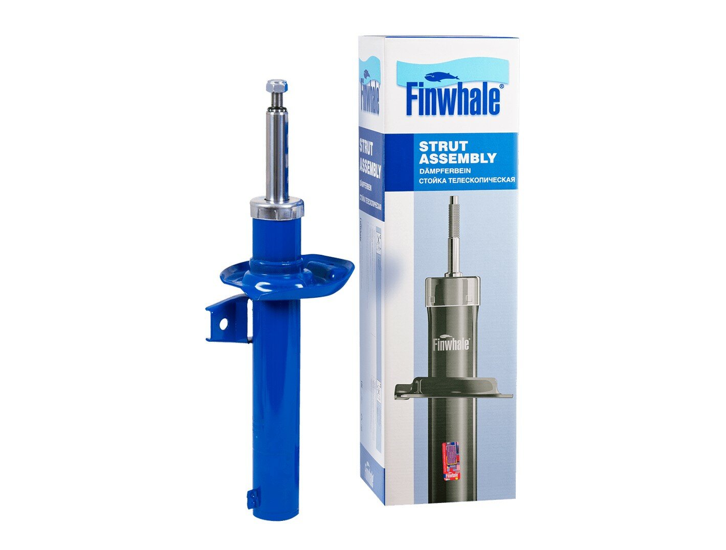Амортизатор Skoda Octavia A5 (04-) (стойка) перед. газ. (Finwhale)
