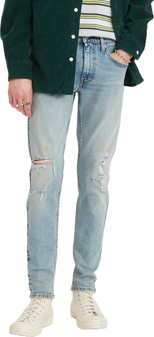 Джинсы скинни Men Skinny Taper Jeans 