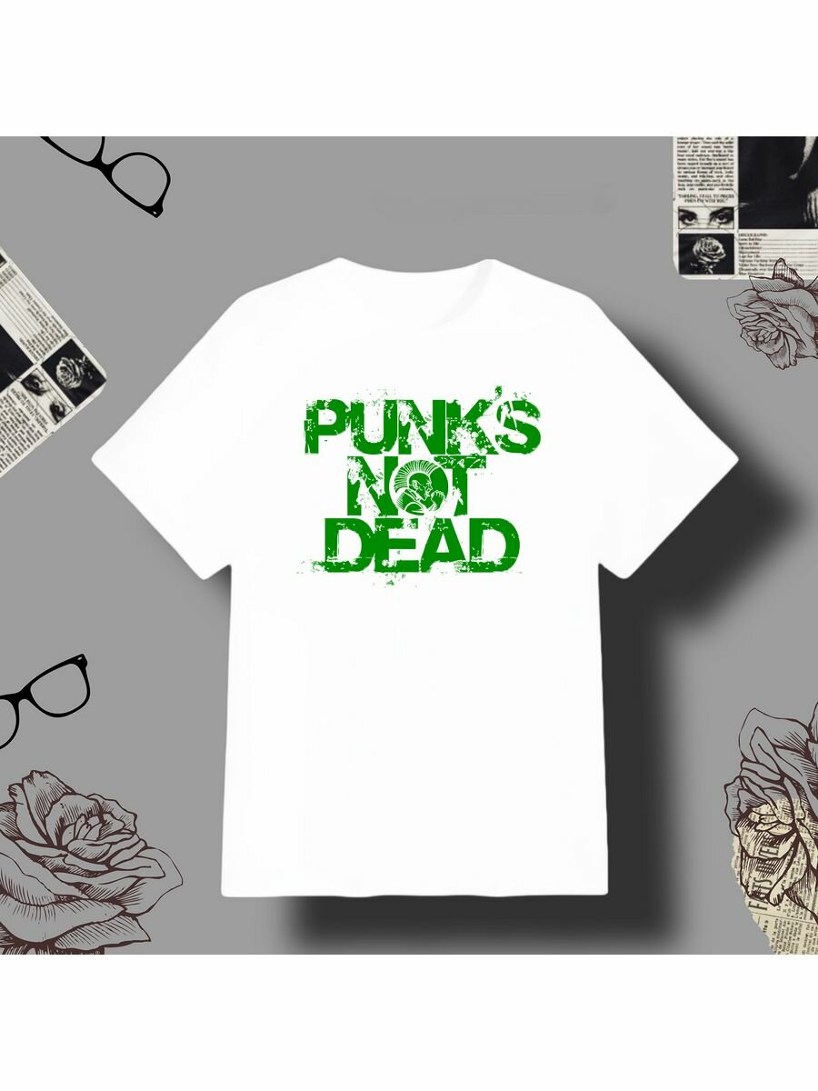 Футболка punks not dead