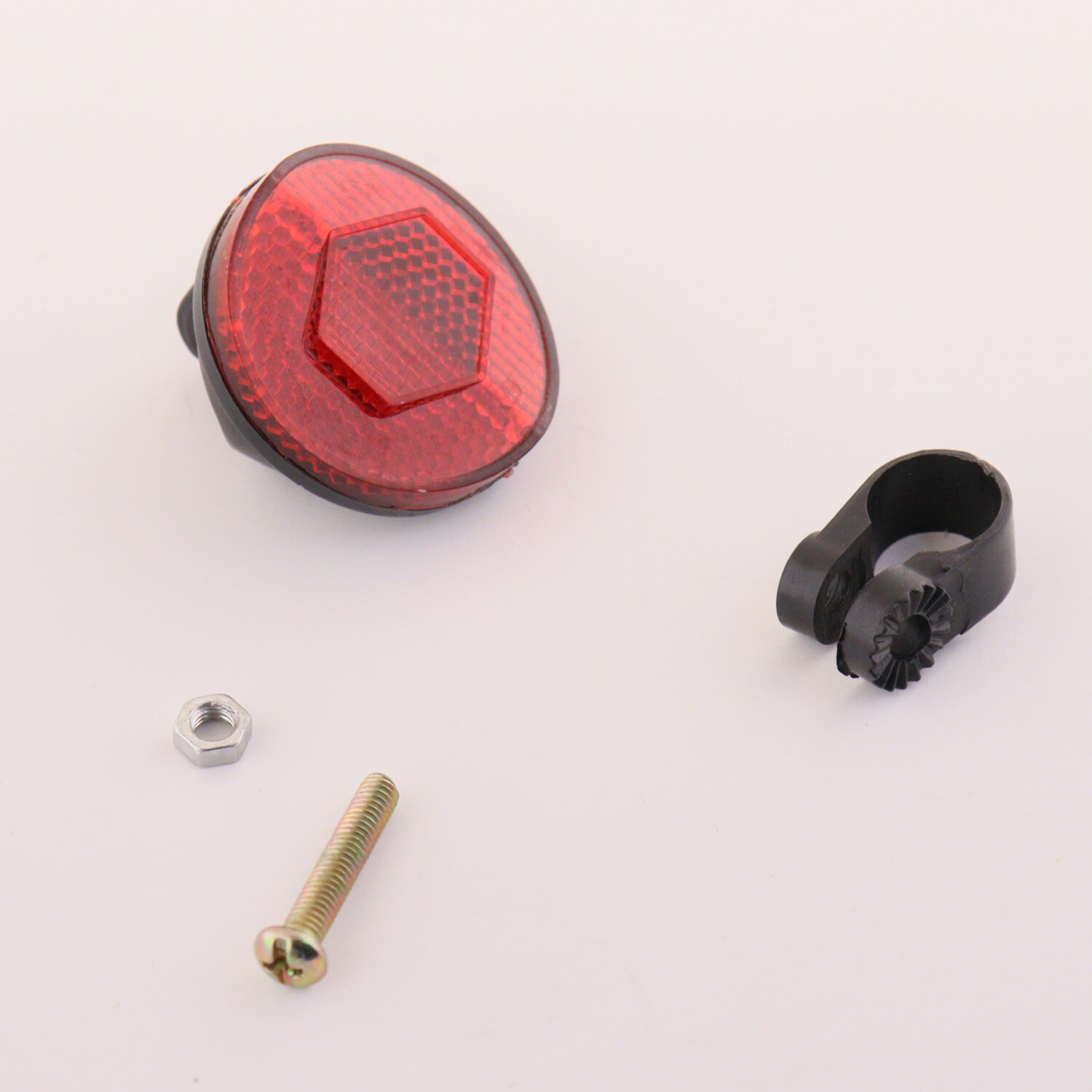 Светоотражатель велосипедный (катафот) (красный) "YKX"