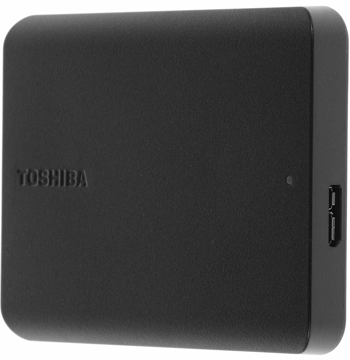 Toshiba 2 ТБ Внешний жесткий диск Canvio Basics (HDTB520EK3AA), Пластик, черный