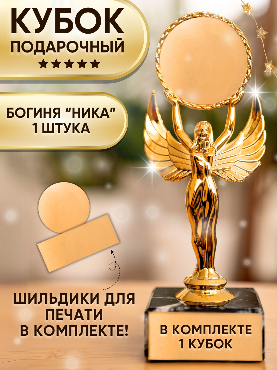 Кубок для награждения подарочный сувенир наградной 1 штука