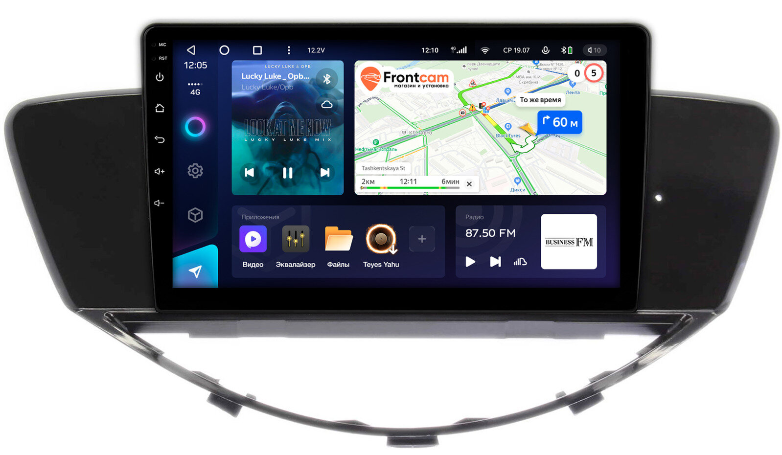 Штатная магнитола Teyes CC3L 4/64 9" RM-9-0101 Subaru Tribeca 2004-2014 (с поддержкой БК) Android 10 (4G-SIM, DSP, IPS)