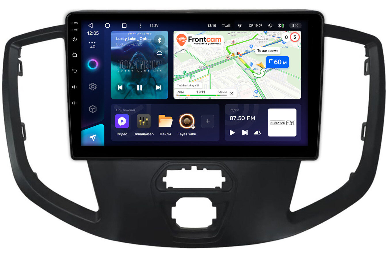 Штатная магнитола Ford Transit 2014-2023 (компл. без радио) Teyes CC3L 4/64 9" RM-9-1554 Android 10 (4G-SIM, DSP, IPS)