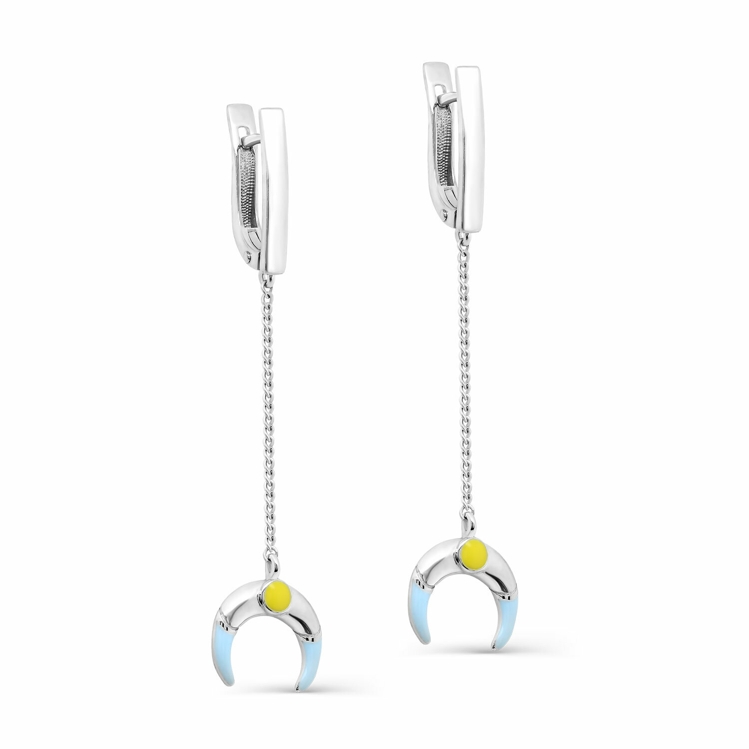 Подвеска для серег, серебро, 925 проба