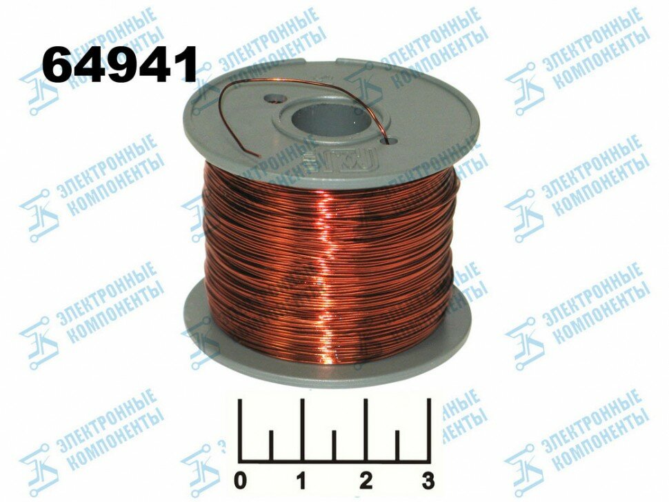 Провод эмалированный ПЭТВ-2 0.4мм (200г) 170м