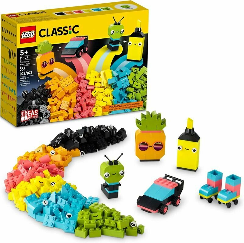 Конструктор LEGO Classic 11027 Творческое неоновое веселье