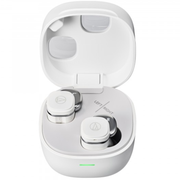 Беспроводные наушники с микрофоном Audio-Technica ATH-SQ1TW2 (белый)