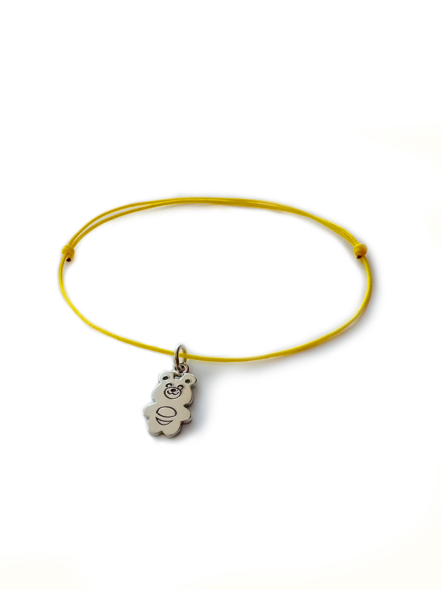 Браслет-нить, серебро, 925 проба