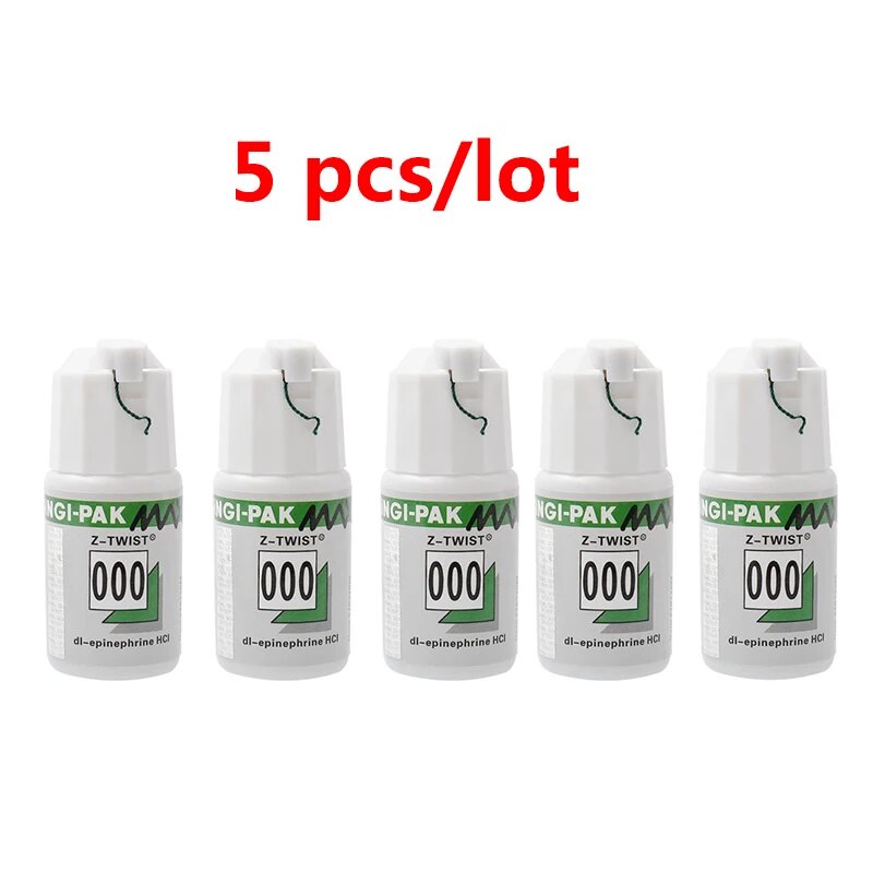 Шнур втягивания десен CINCI-RAK Z-TVIST хлопковый 274 см 5 Bottles 000